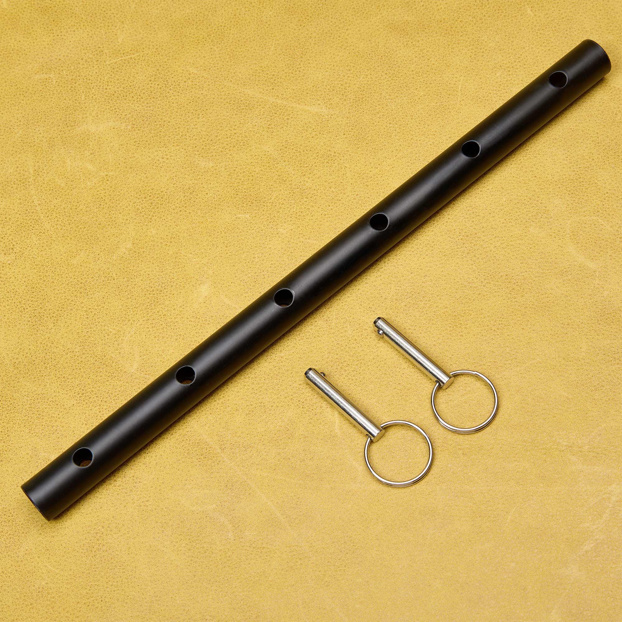 BDSM Stainless Steel Spreader Bar With Leather Wrist Leg Thigh Cuffs ...