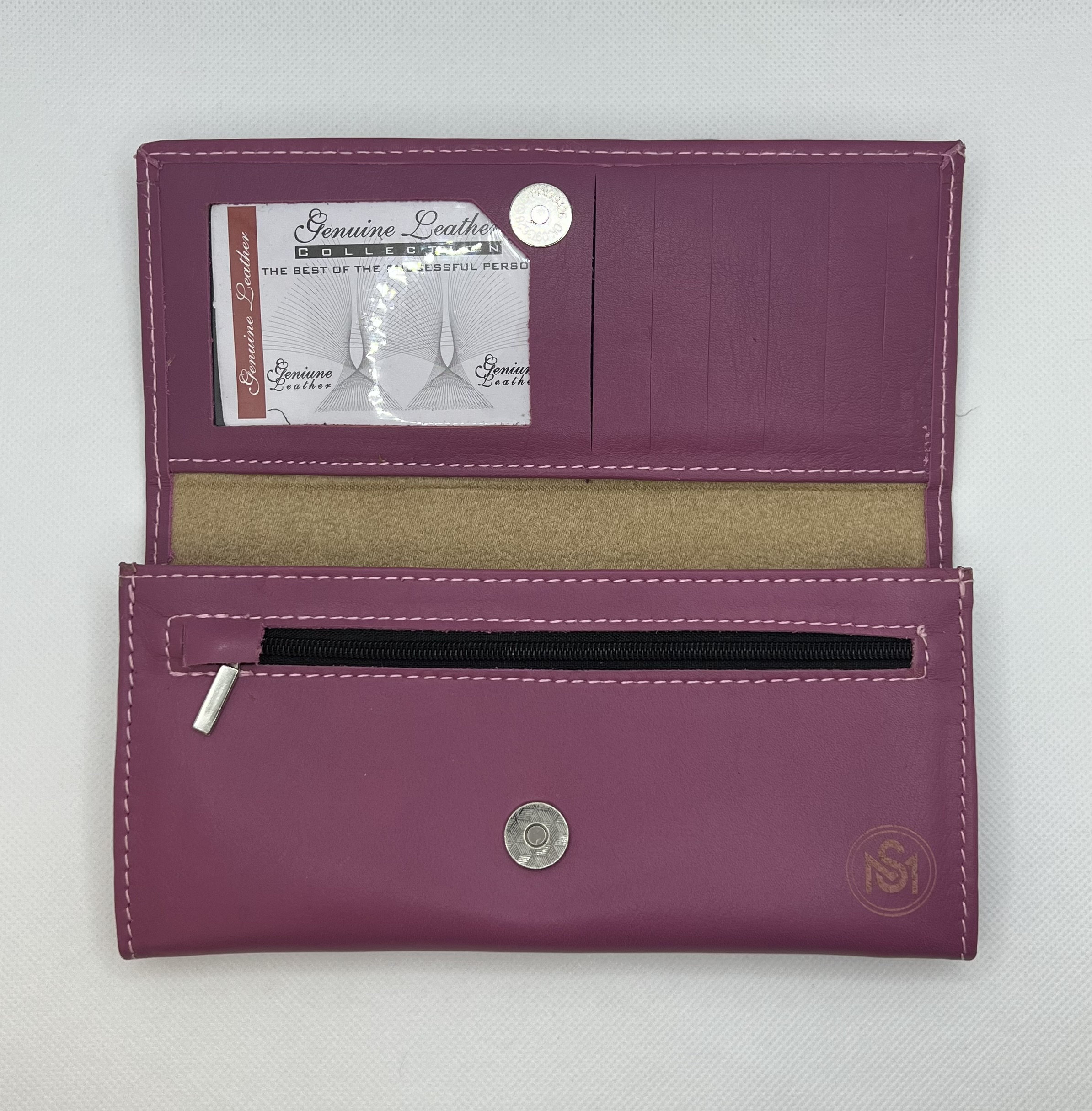 Women's Genuine Leather Purse, Handmade, Handstitched, Imported, Posh ...