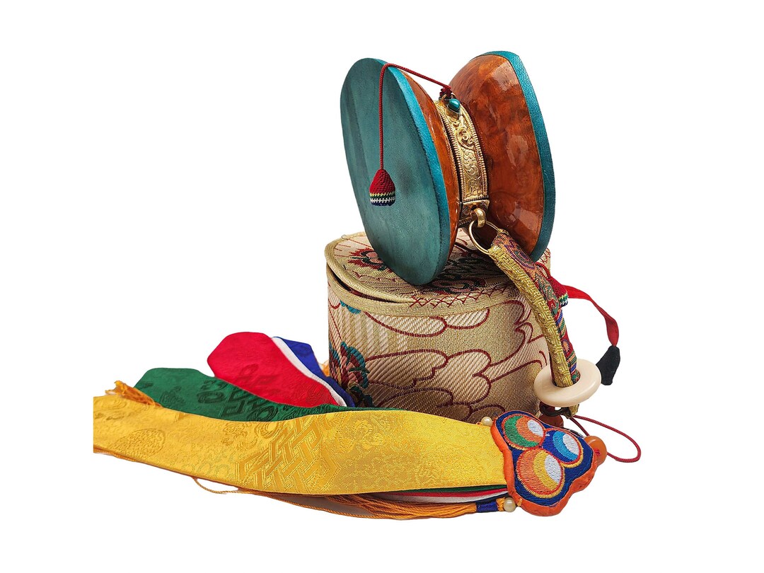 Chod Damaru, the Bhutanese Bawa Wood , A Traditional Musical Instrument ...