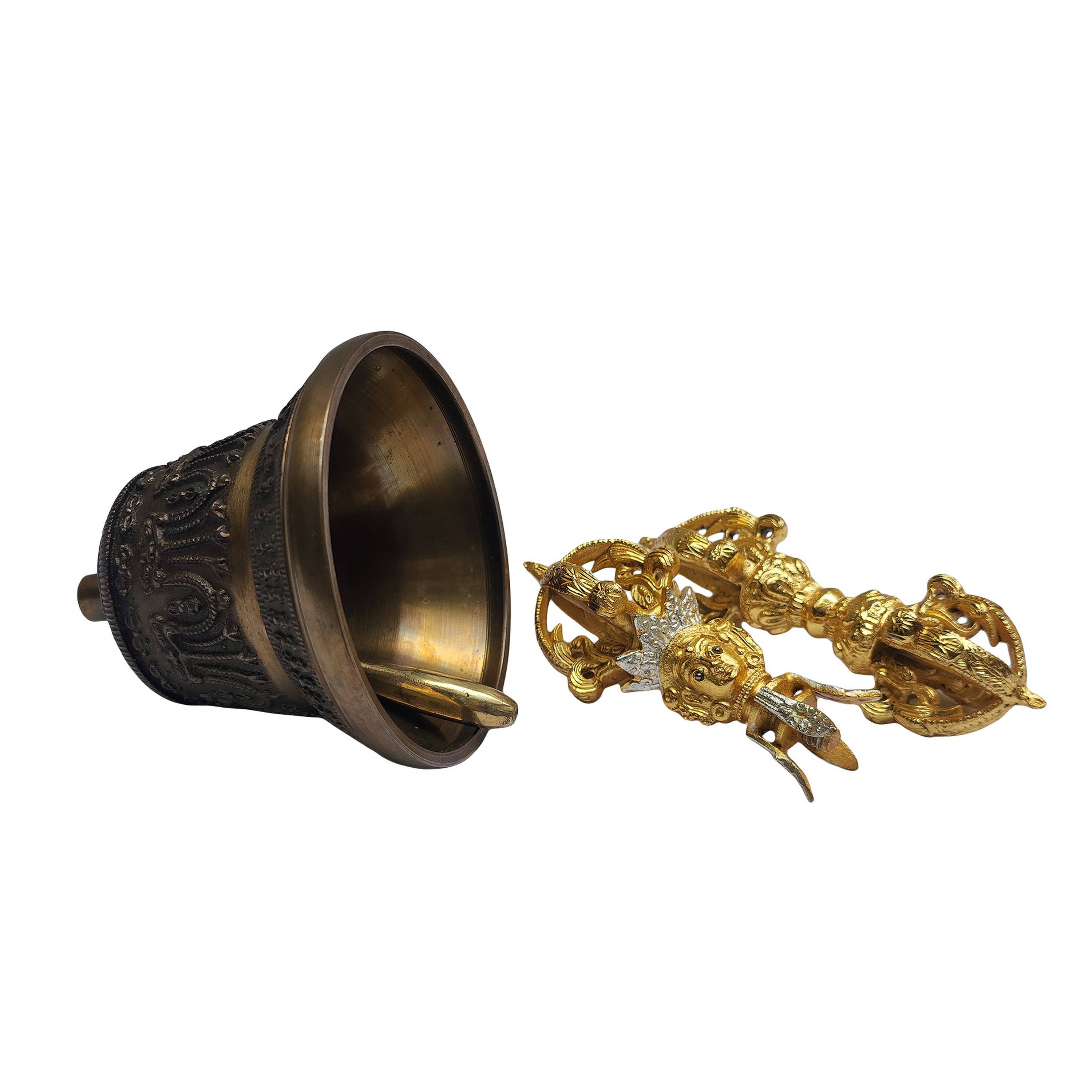 Bell and Dorje, Vajra, Ritual Tools of Tibetan Buddhism, High Quality ...