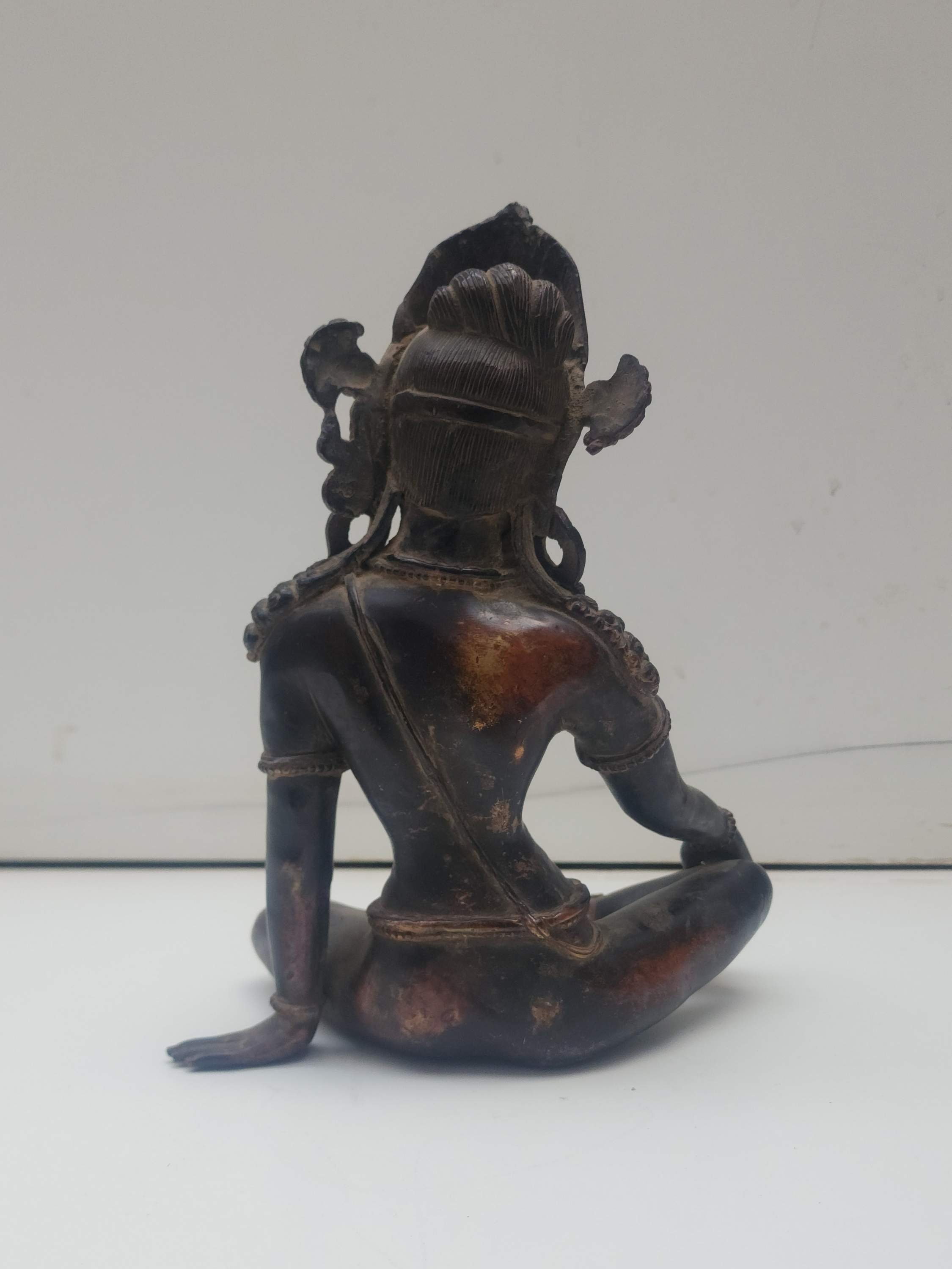 10 Copper Statue, Nepali Handmade Statue of Indra, God of Rain, Lord of ...