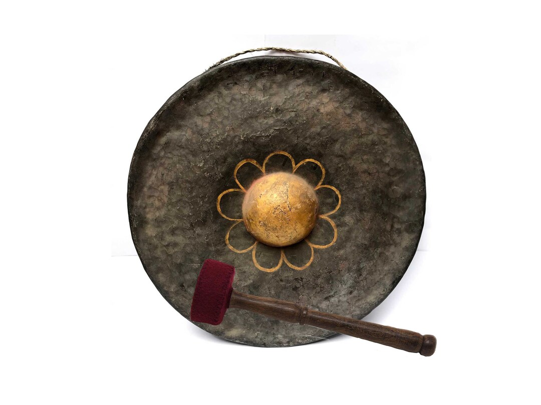 21 Inch, Burmese Gong, Hand Beaten Large, Nipple Gong - Etsy