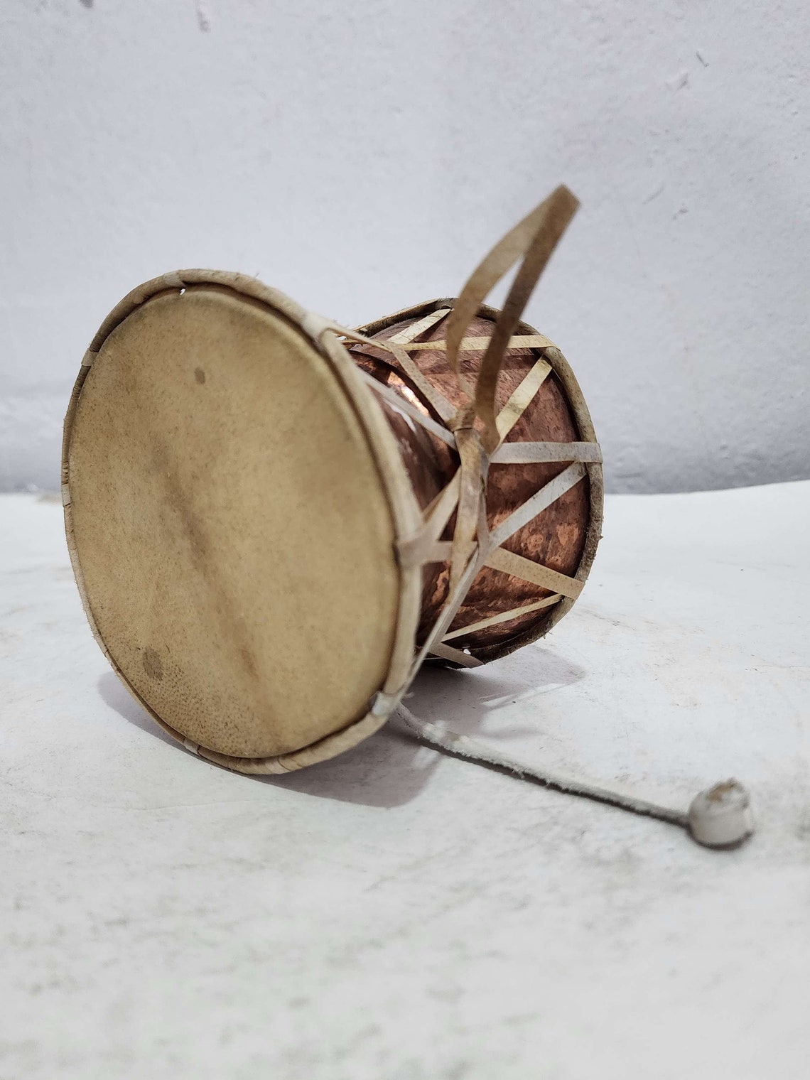 4 Inch, Mahadev Damaru, Nepali Folk Musical Instrument Damaru, A ...