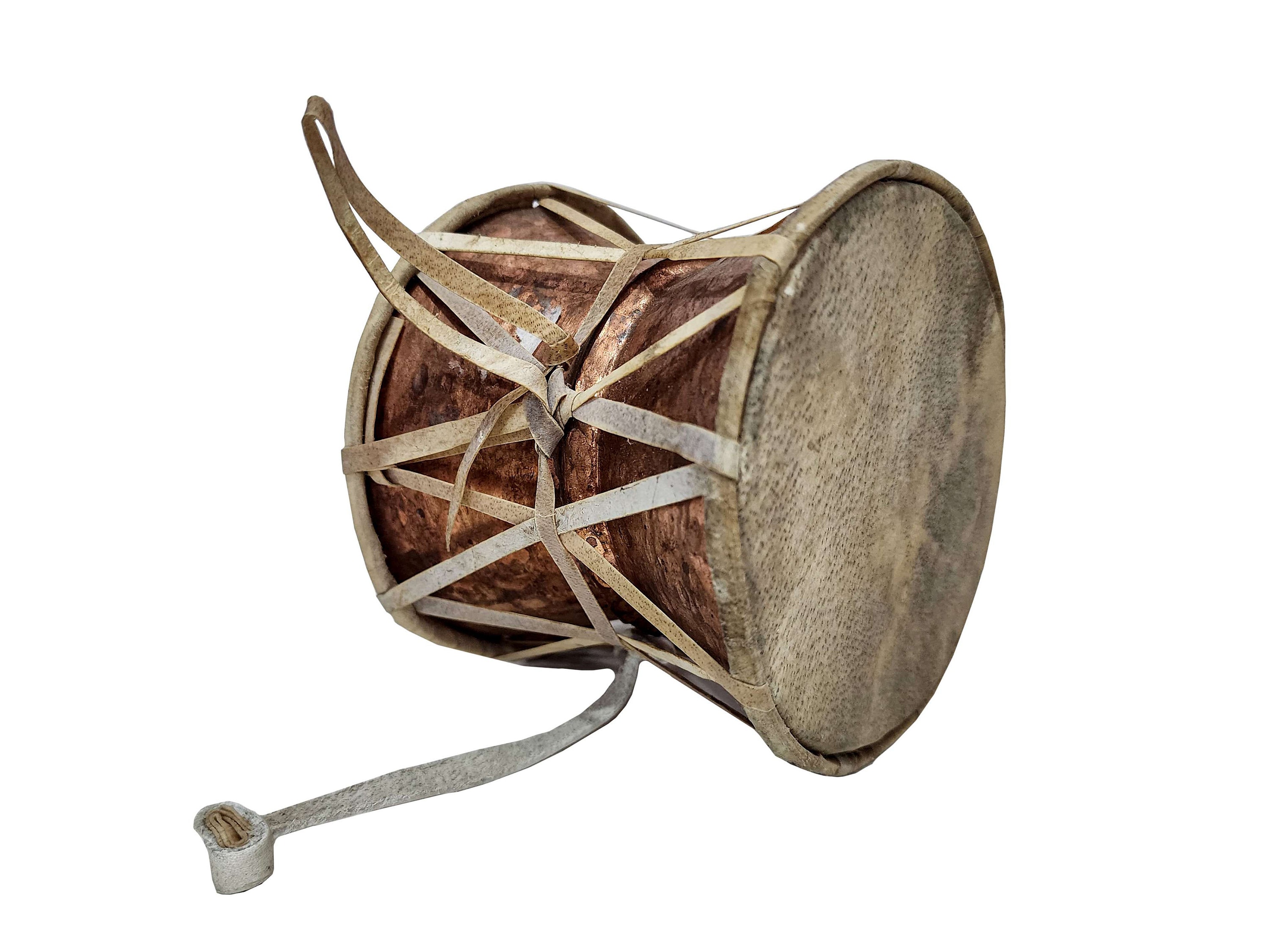 4 Inch, Mahadev Damaru, Nepali Folk Musical Instrument Damaru, A ...