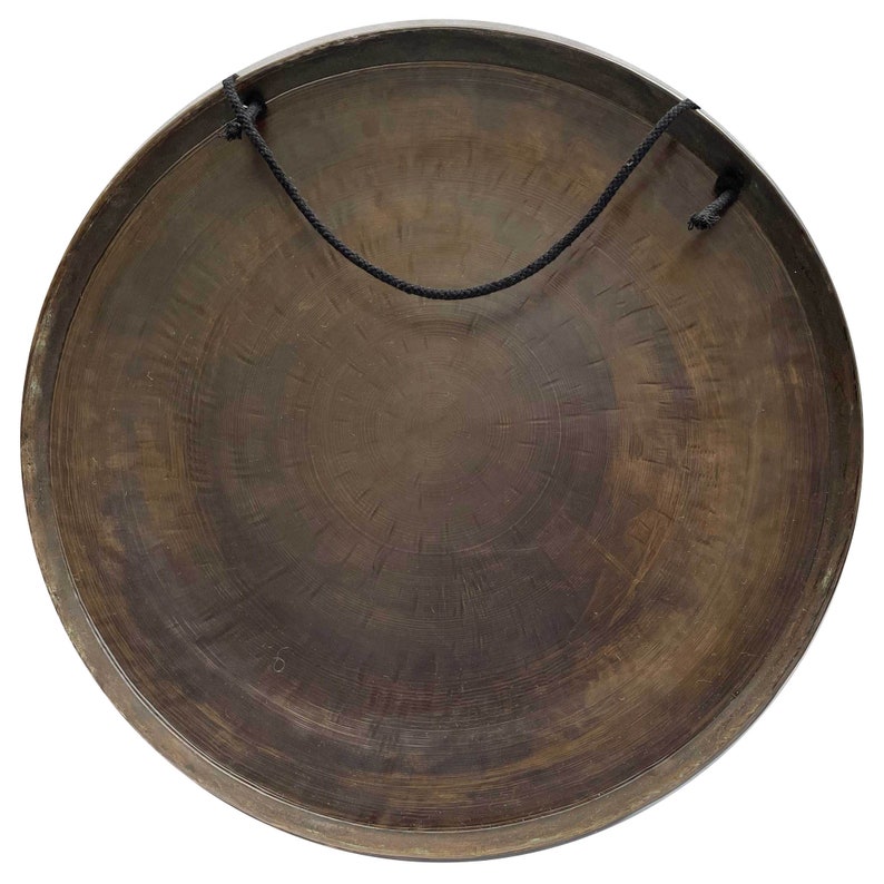 20 Inch, Tibetan Handmade Gongs, Flower Design, High Quality Design ...
