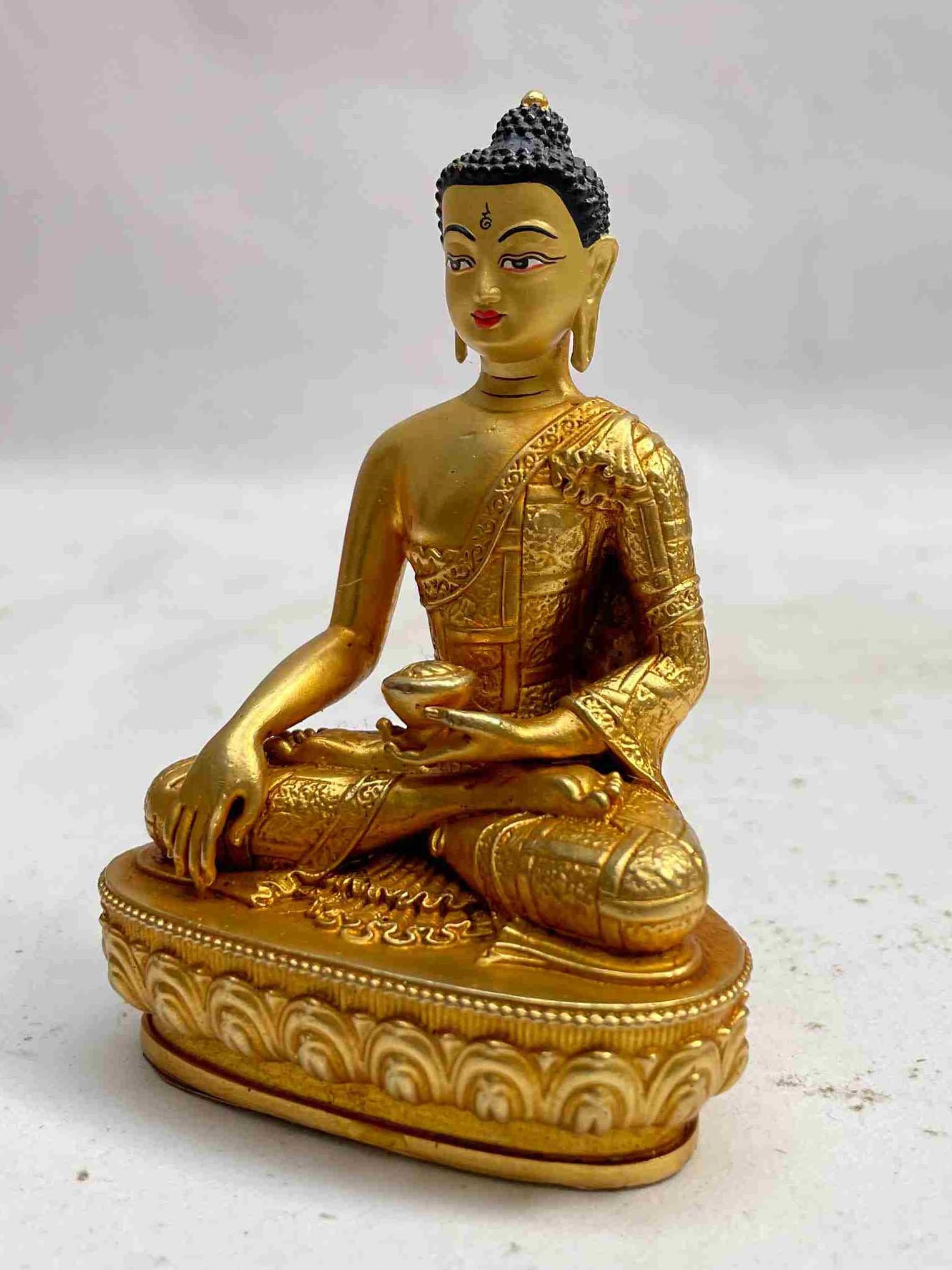 Buddhist Statue of Pancha Buddha Set of Shakyamuni, Amitabha ...