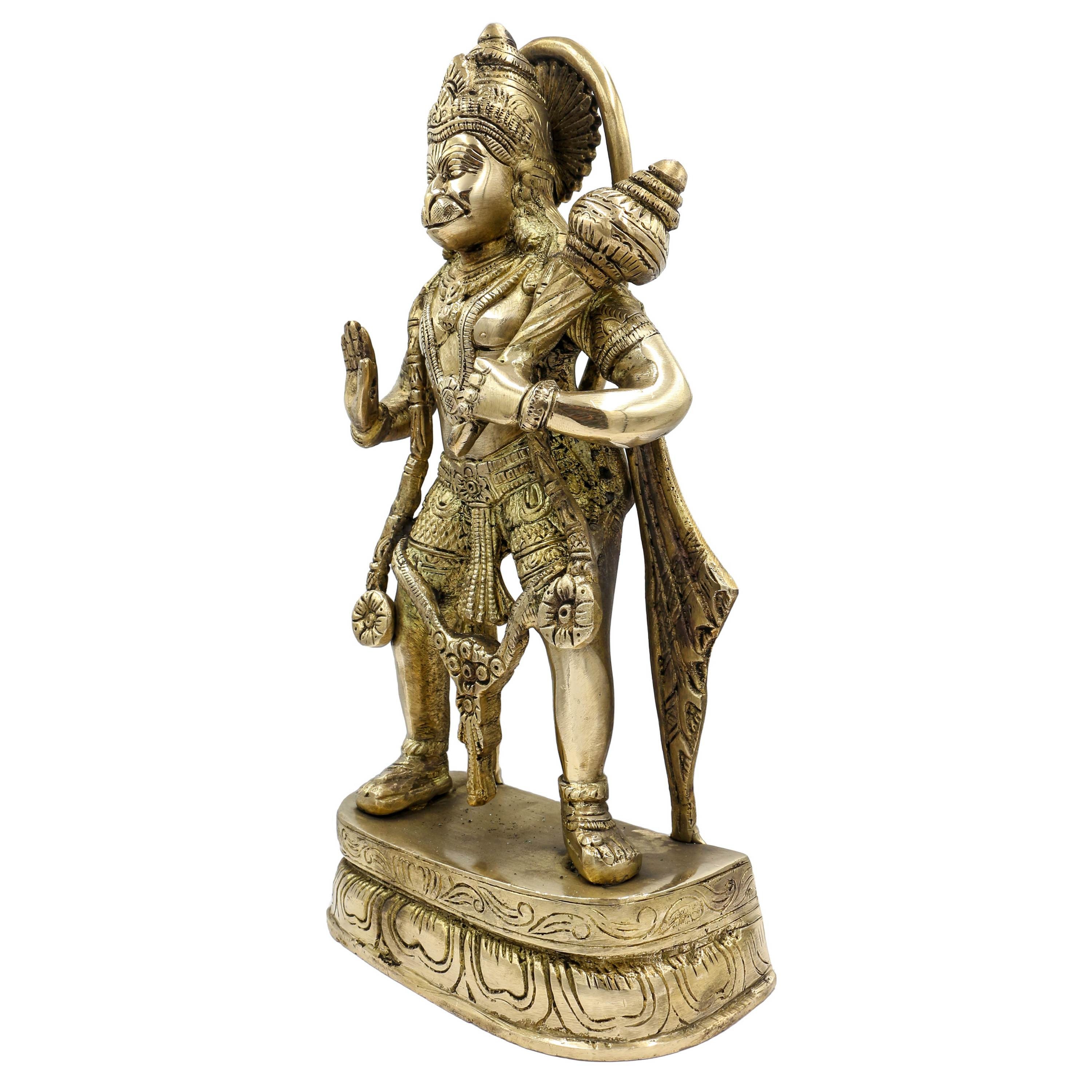 7 Inch, Nepali Statue of Hanuman, Sand Casting, Glossy Finishing - Etsy