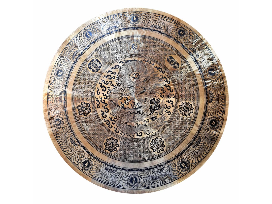31 Inch, Handmade Gong, Bronze Chau Gong, Tam-tam Gong, Symphonic Gong ...