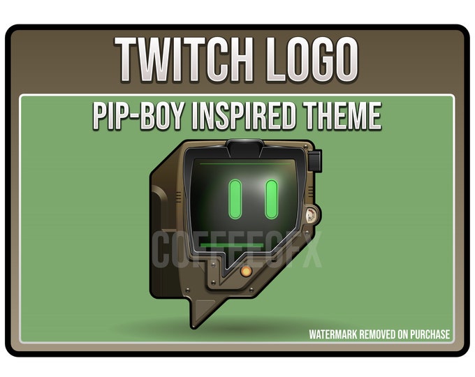 Fallout-inspired Animated Overlay / Sidebar Assets for Twitch or ...