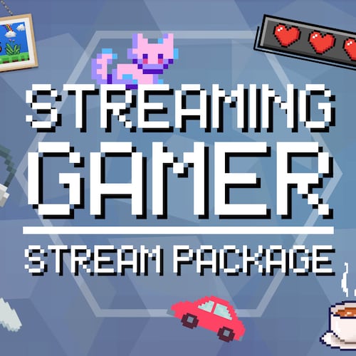 Streaming Gamer Animated Twitch Pack Streamer Package - Etsy