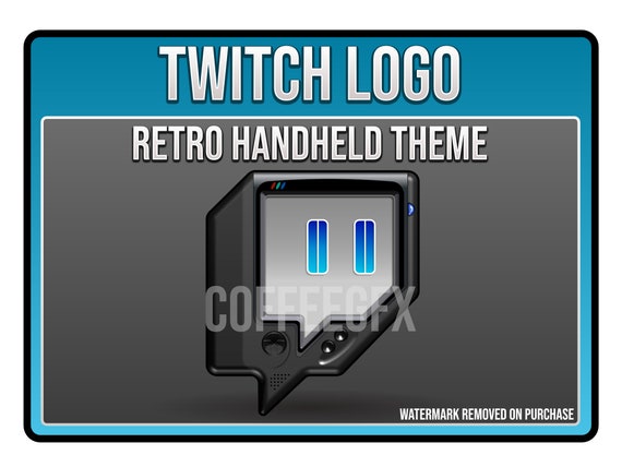 Twitch Logo Retro Sega Gamegear Overlay - Etsy