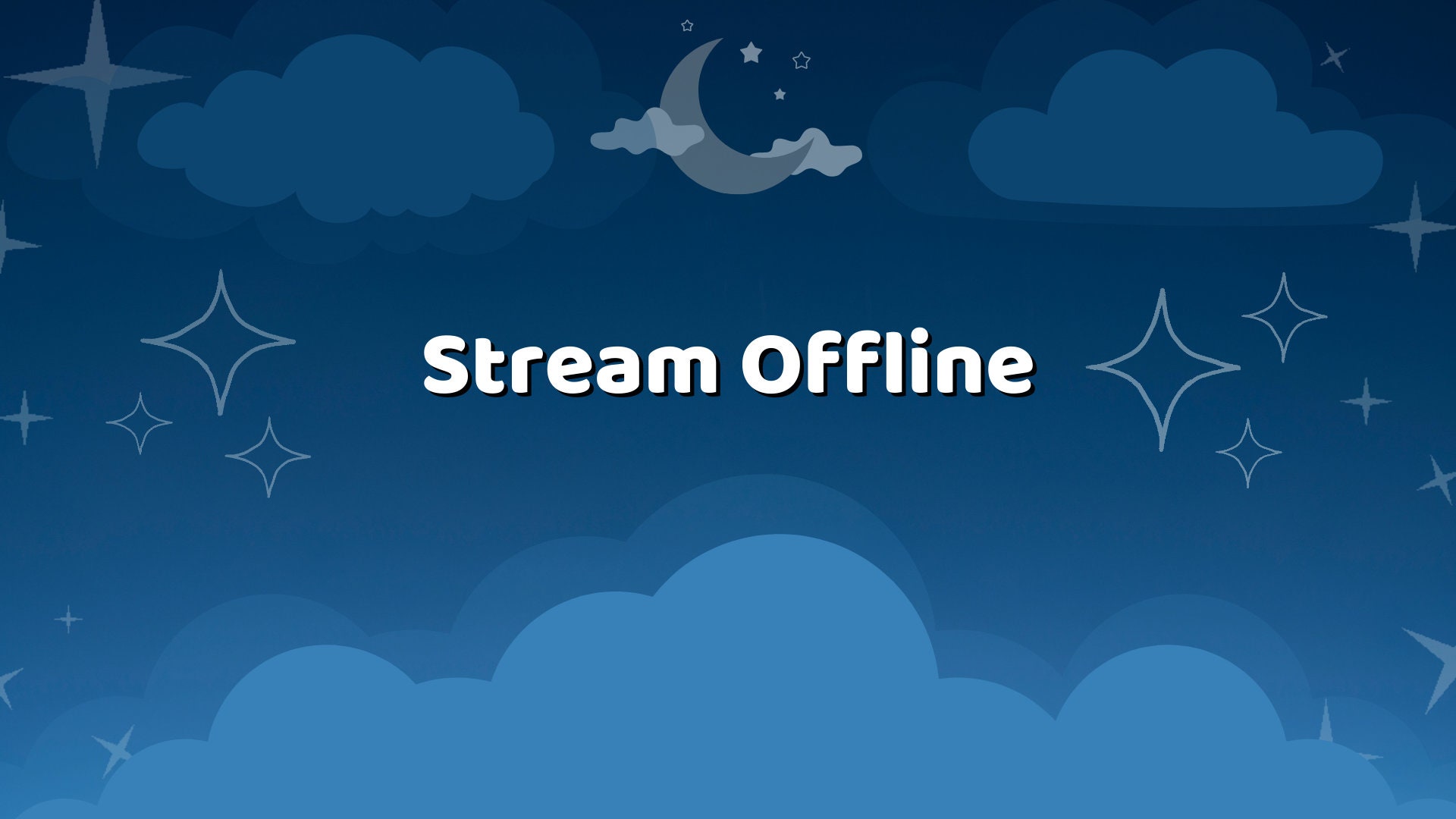 Happy Moon Animated Twitch Pack | Streamer Package | Overlay, Scenes - Etsy