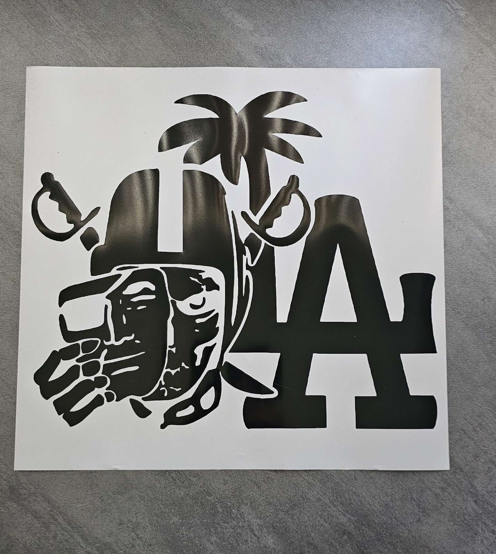 Los Angeles Raiders Decal Made Oracle 651 Vinyl a Transferable Sticker ...