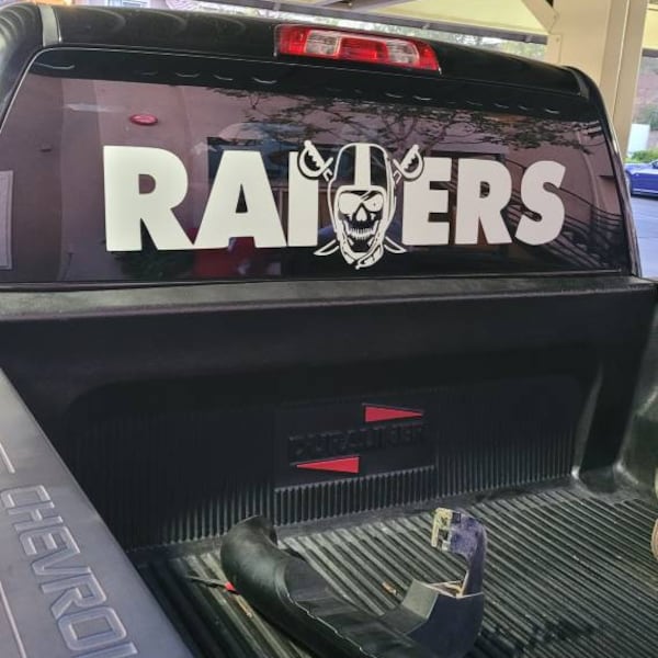 Raiders Vinyl Decal - Etsy