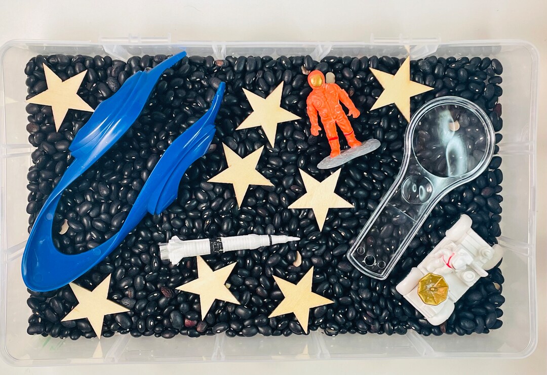 Space Themed Sensory Box - Etsy