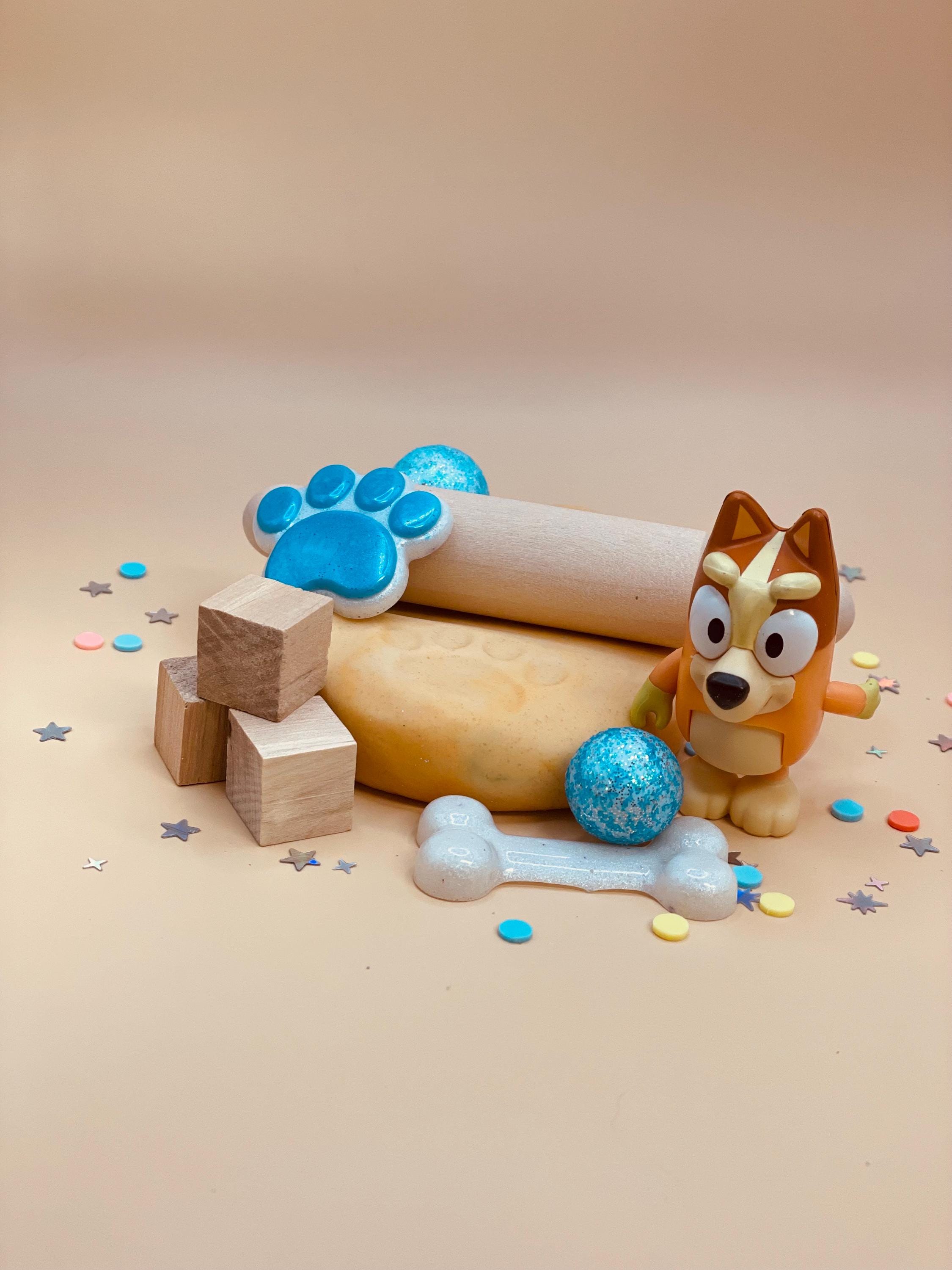 Bluey Themed Play-dough Sensory Jar or Party Favor - Etsy