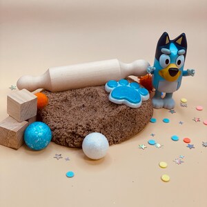 Bluey Themed Play-dough Sensory Jar or Party Favor - Etsy