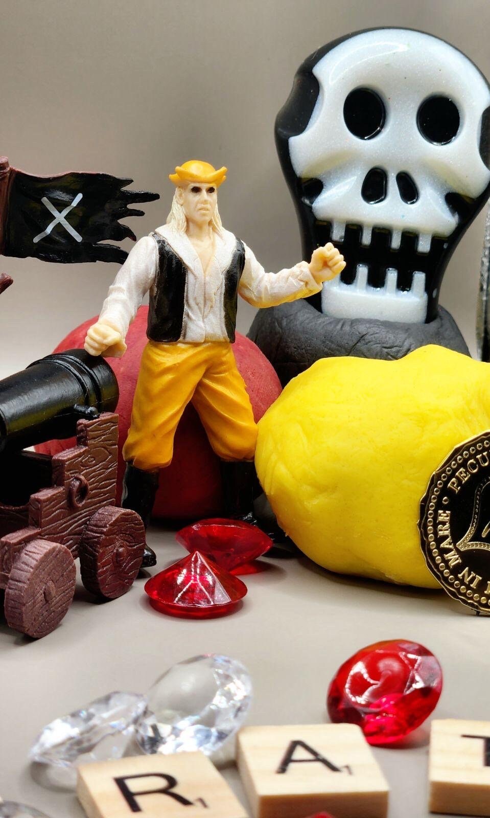 Pirate Themed Play-dough Sensory Box - Etsy