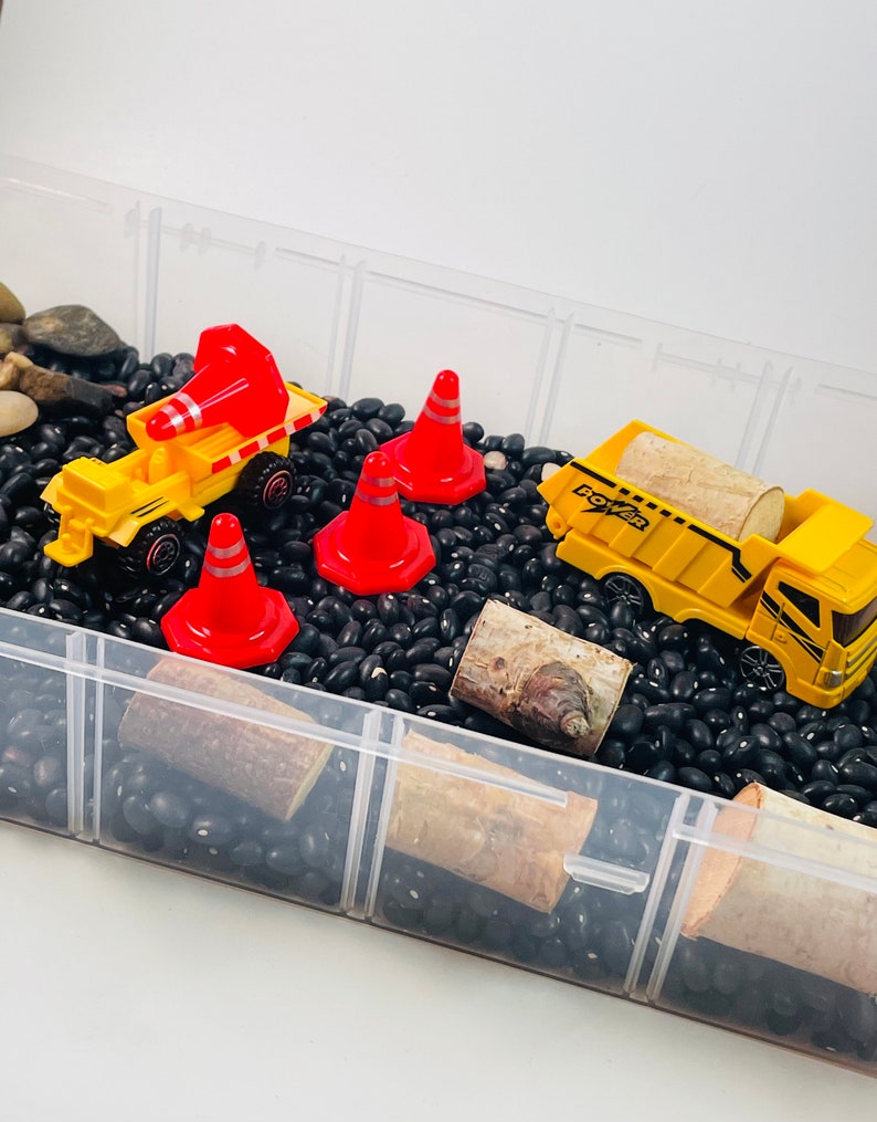 Construction Themed Sensory Box - Etsy