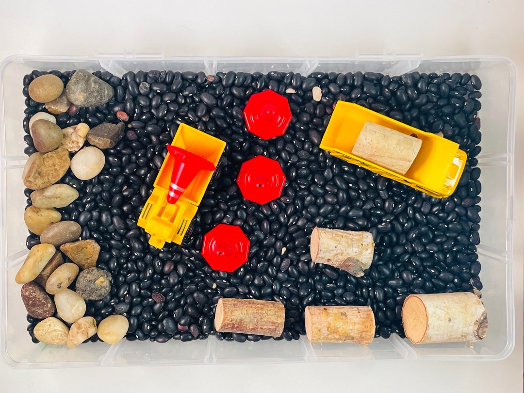 Construction Themed Sensory Box - Etsy