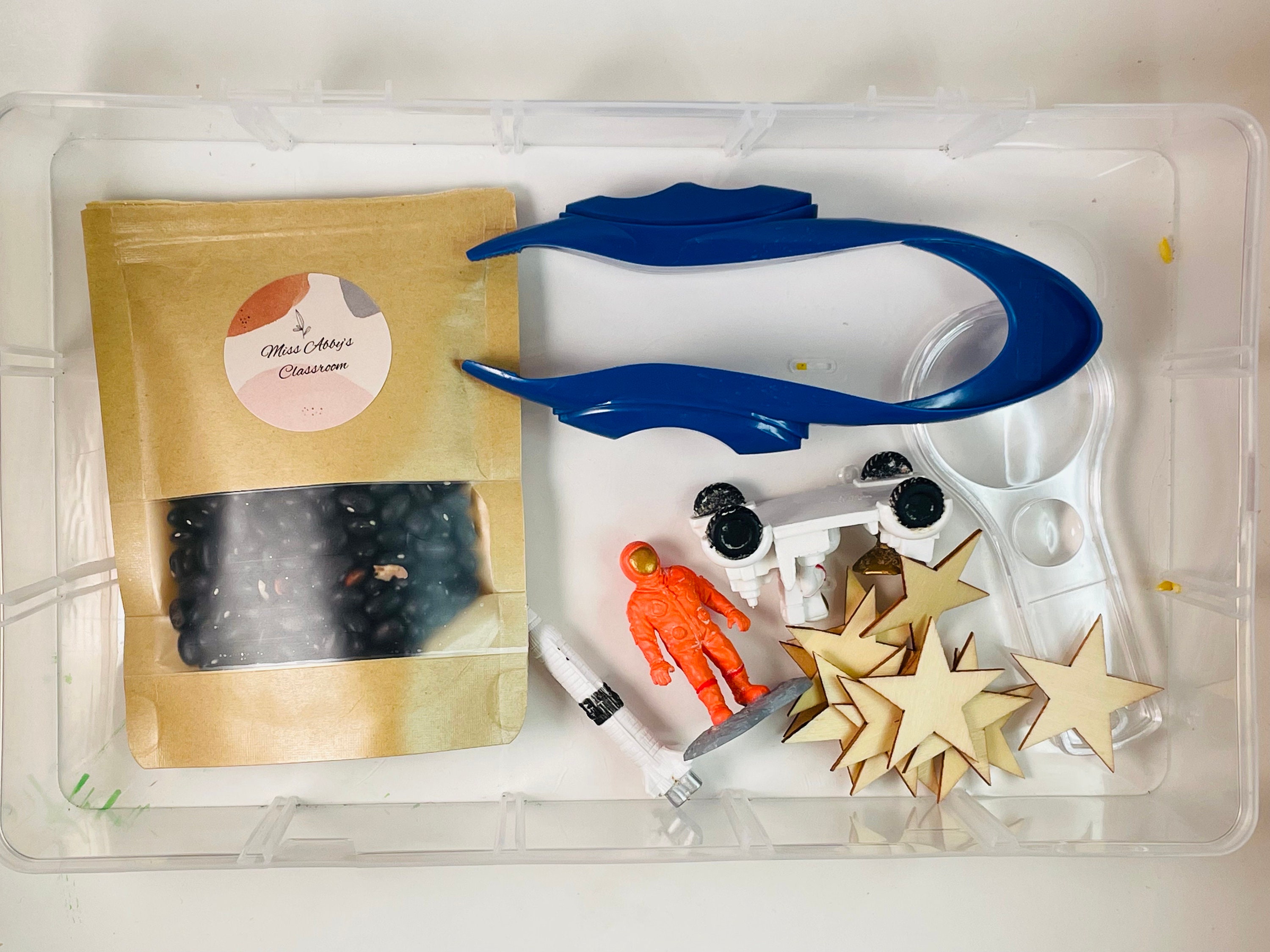Space Themed Sensory Box - Etsy