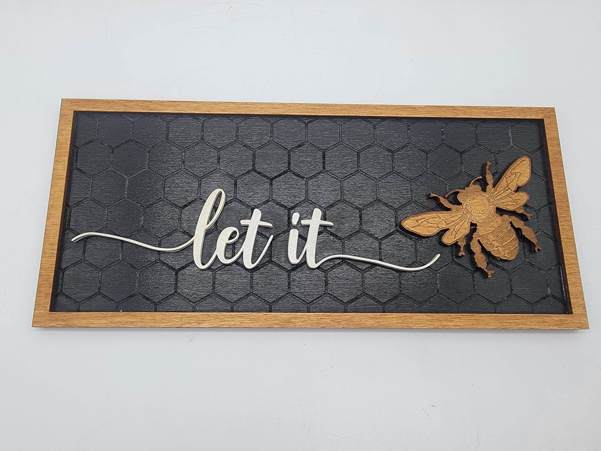 Let It Bee Wooden Sign, Bee Decoration - Etsy