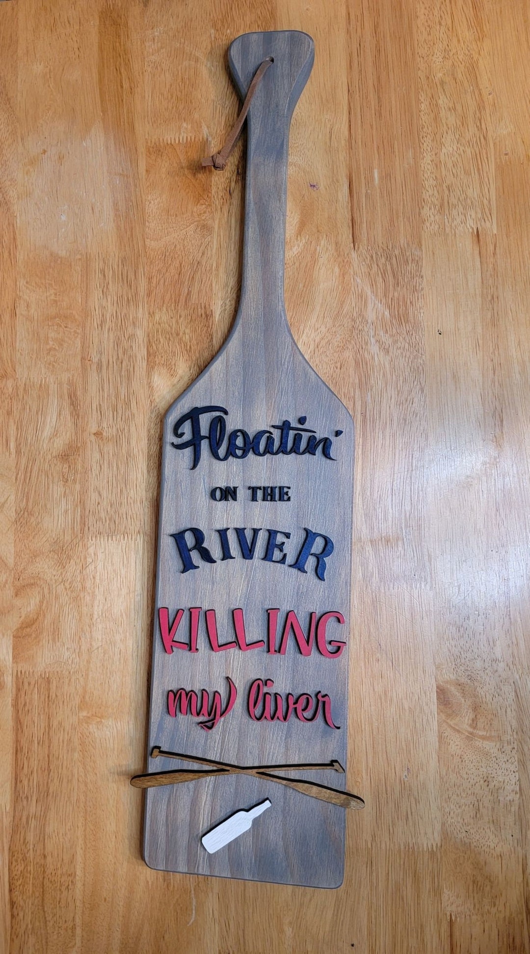 Paddle Sign, Floating Down the River, Killing My Liver. Canoe Sign - Etsy