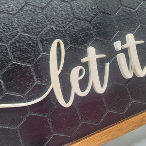 Let It Bee Wooden Sign, Bee Decoration - Etsy