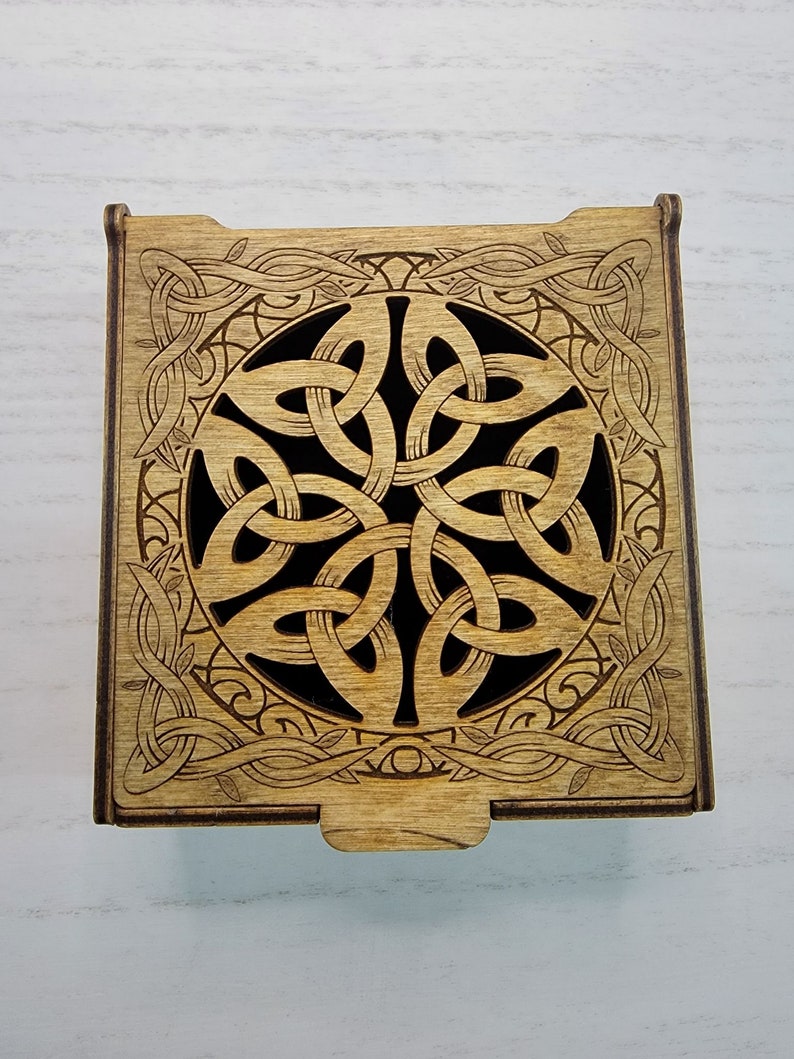 Celtic Coaster Set, With Box - Etsy