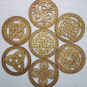 Celtic Coaster Set, With Box - Etsy