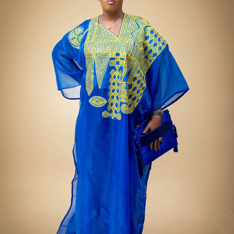 Short Sleeve Agbada - Etsy