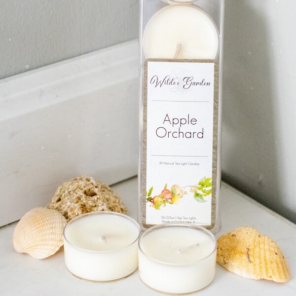 Apple Tea Lights - Etsy