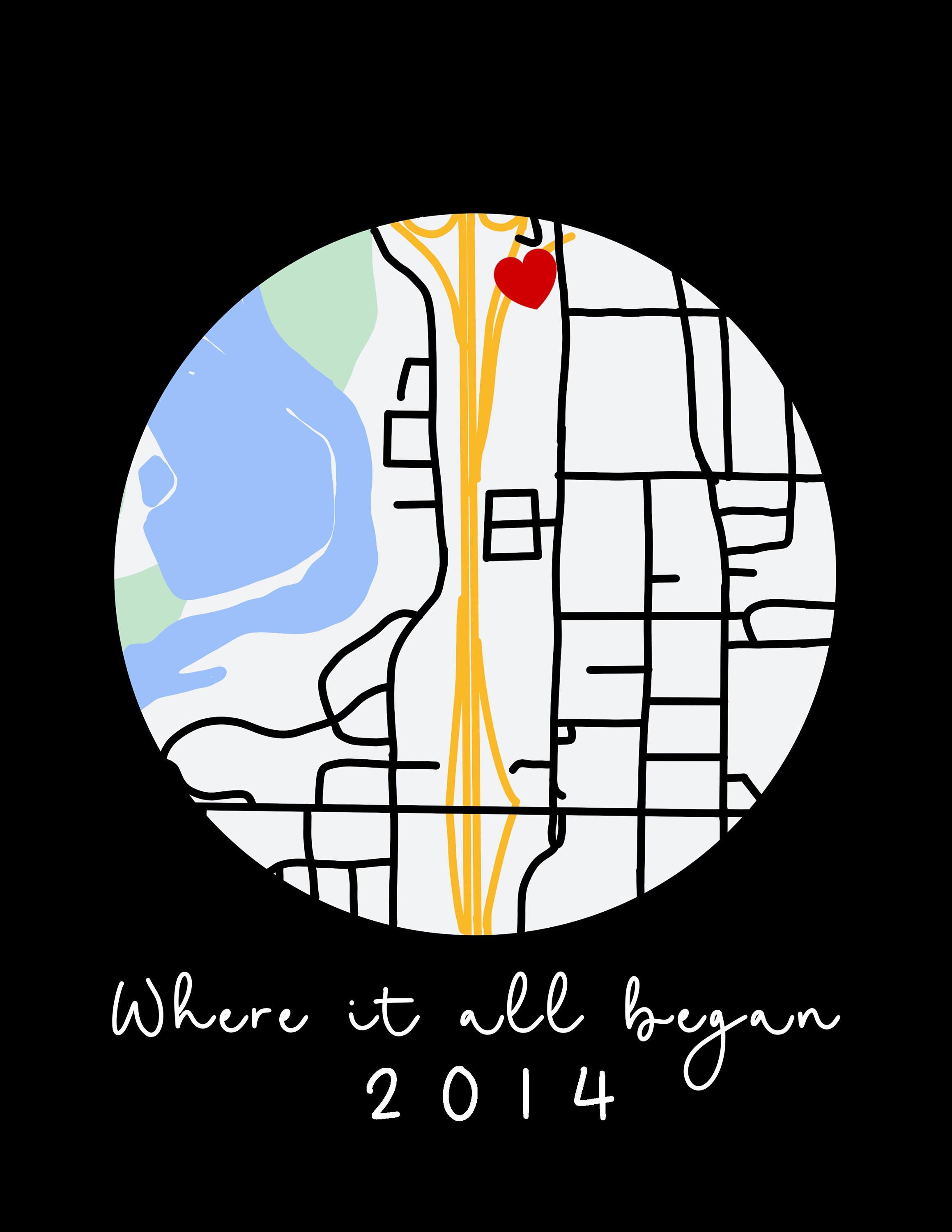 Custom Love Maps - Etsy