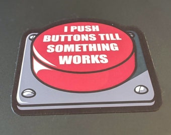 I Push Buttons - Etsy