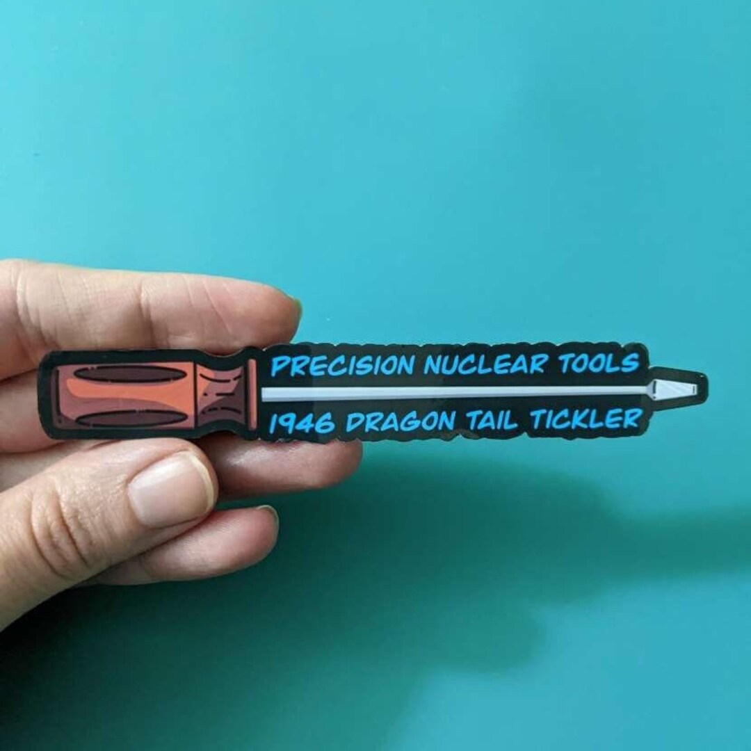 Nuclear Screwdriver Dragon Tail Tickler Sticker - Etsy