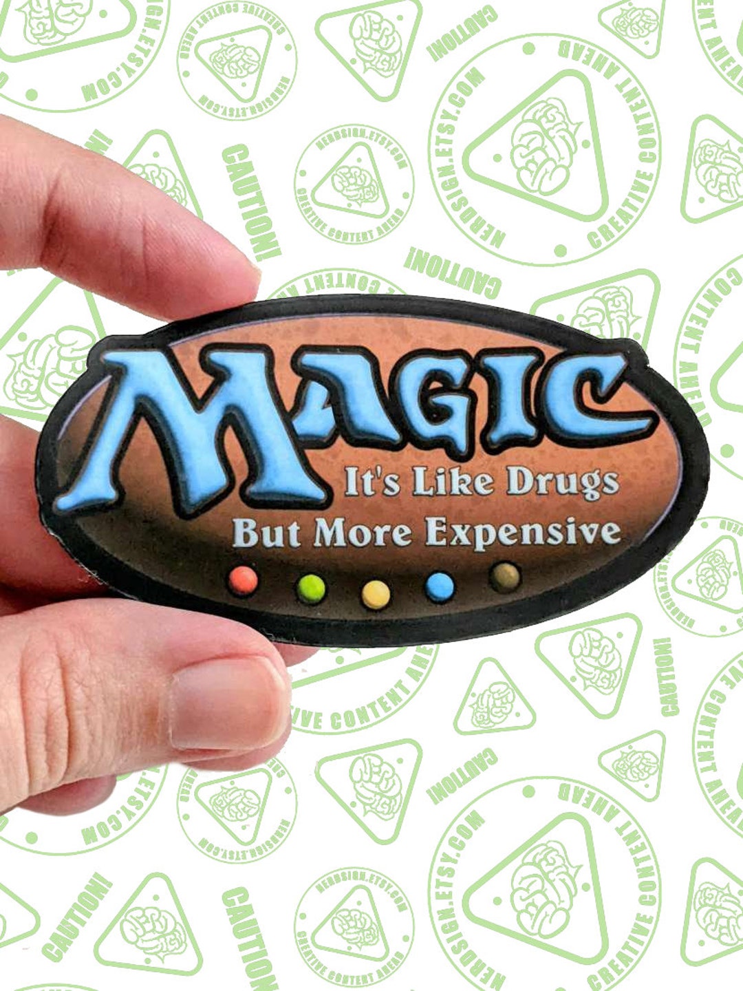 Magic Sticker It's Like Drugs but More Expensive - Etsy