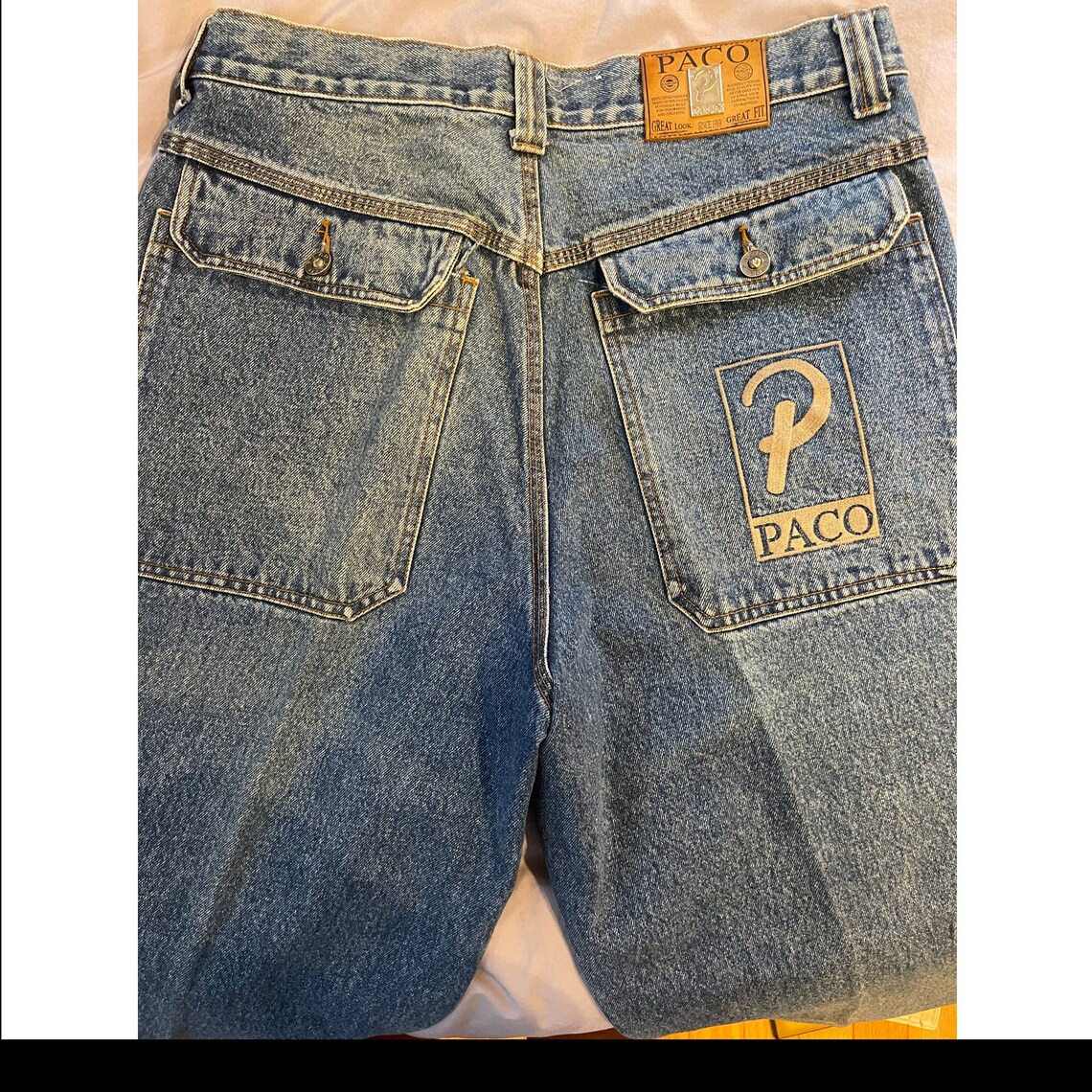 Vintage 90s Skater Style Paco Jeans 34 Waist 32 - Etsy