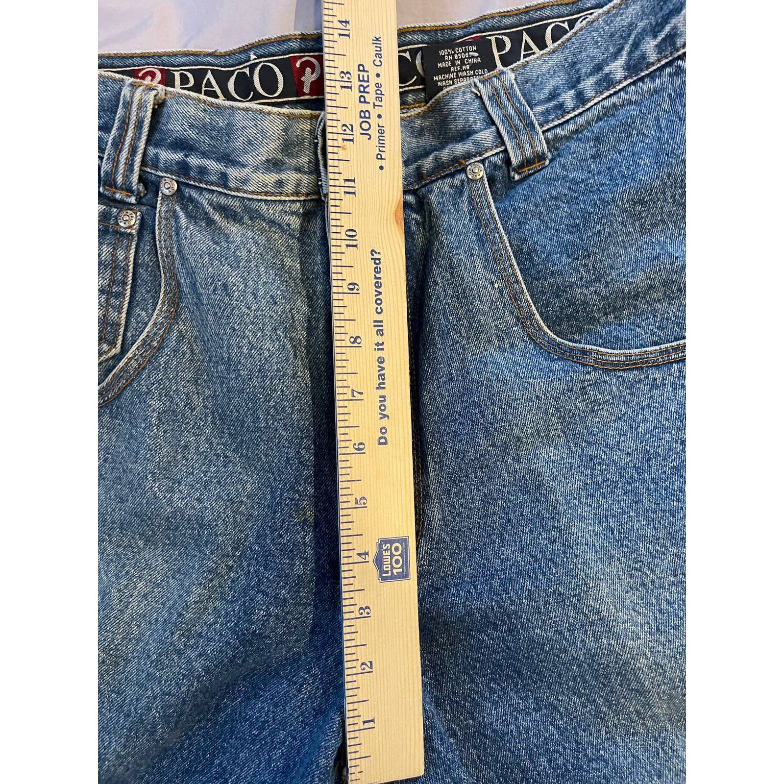 Vintage 90s Skater Style Paco Jeans 34 Waist 32 - Etsy