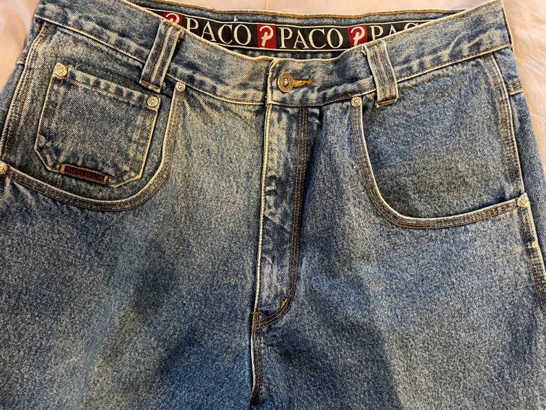 Vintage 90s Skater Style Paco Jeans 34 Waist 32 - Etsy