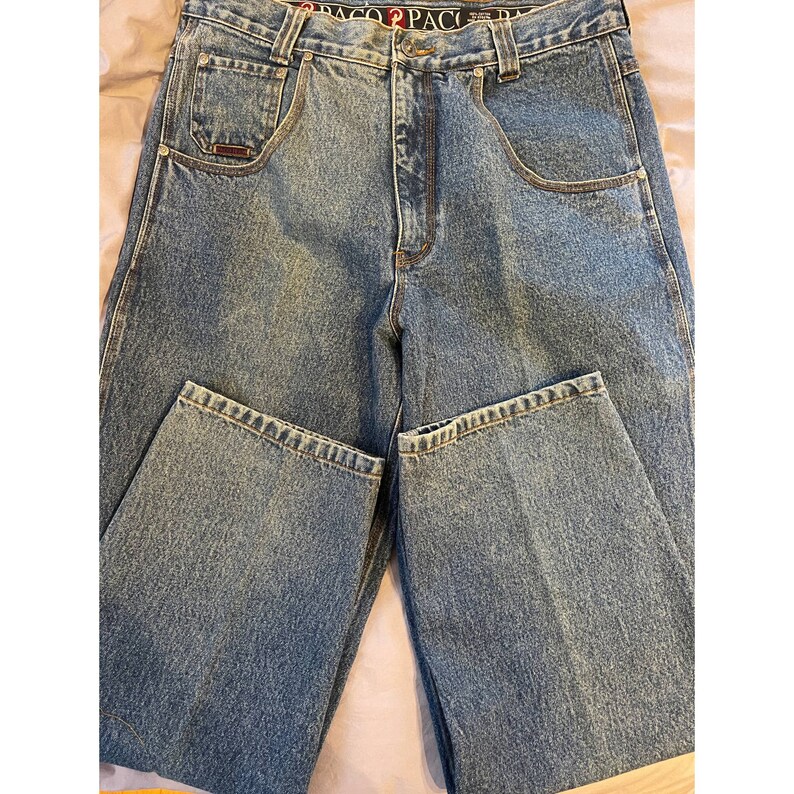 Vintage 90s Skater Style Paco Jeans 34 Waist 32 - Etsy