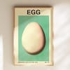Eggs Wall Art, Retro Egg Poster, Eggs Print, Retro Kitchen Decor ...