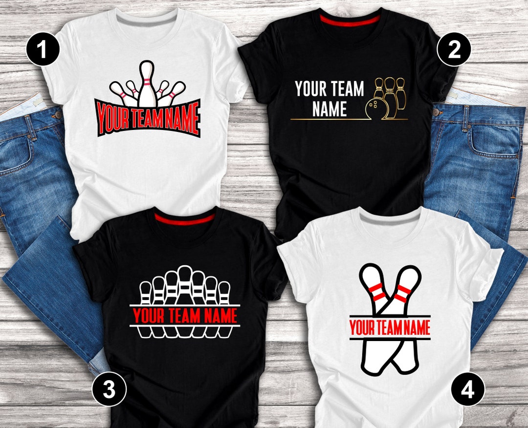 Custom Bowling Shirt, Bowling Team Shirt, Bowling Crew Shirt, Bowling ...