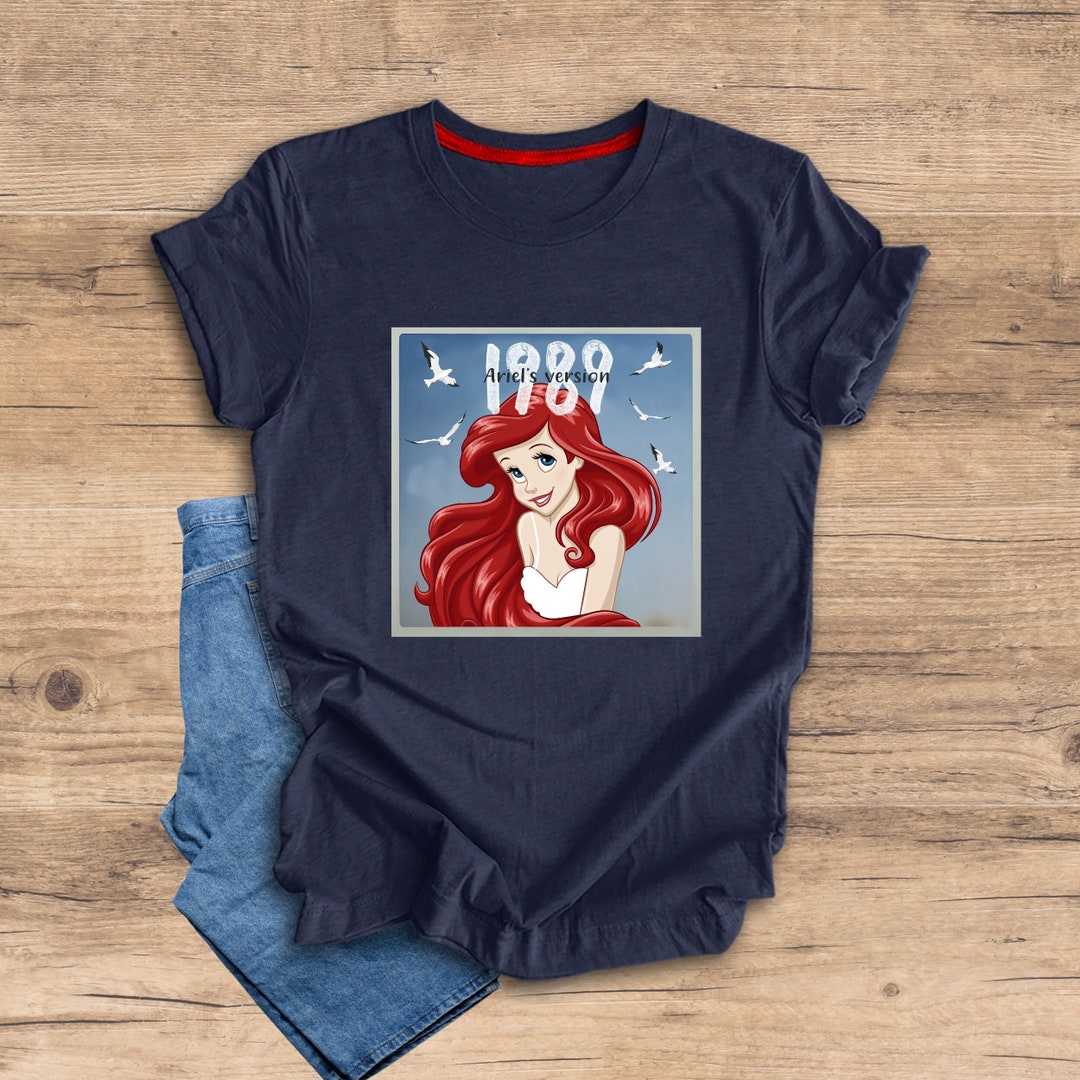 1989 Ariel's Version T-shirt, Disney 1989 Little Mermaid Shirt, Disney ...