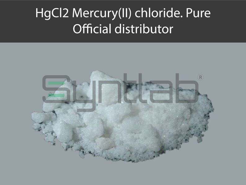 Hgcl2 Chlorek Rtęci II 99%. Oficjalny Dystrybutor - Etsy UK
