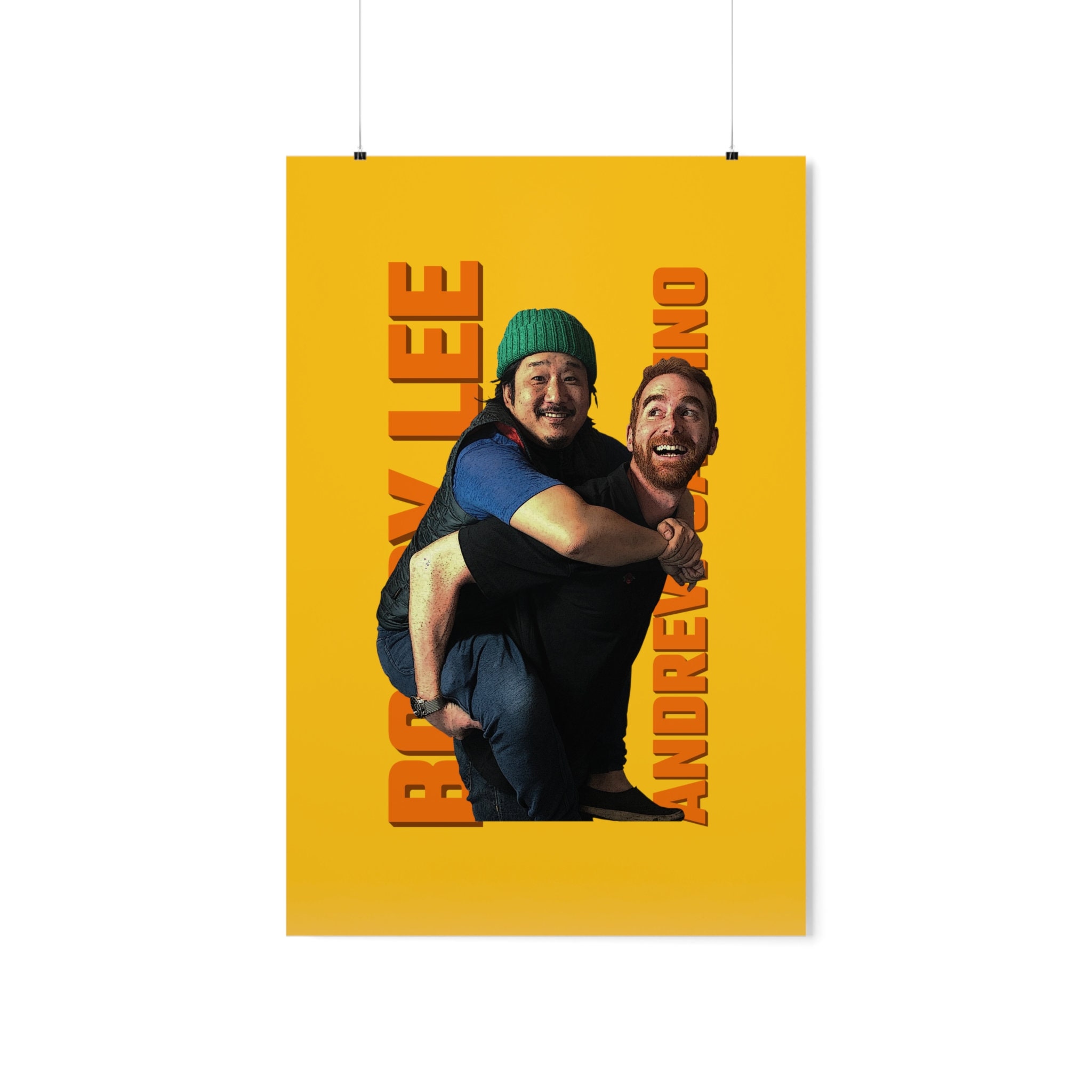 Bad Friends Vertical Poster Bobby Lee Andrew Santino Etsy