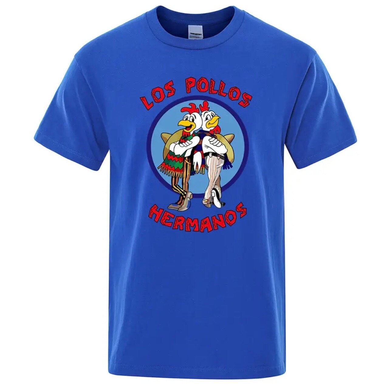 LOS POLLOS HERMANOS Funny Graphic Printed Short Sleeve Crew - Etsy