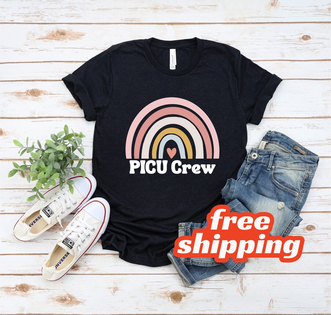 PICU Crew Shirt, Pediatric Nurse Shirt, RN Shirt, Peds Nurse, RN ...