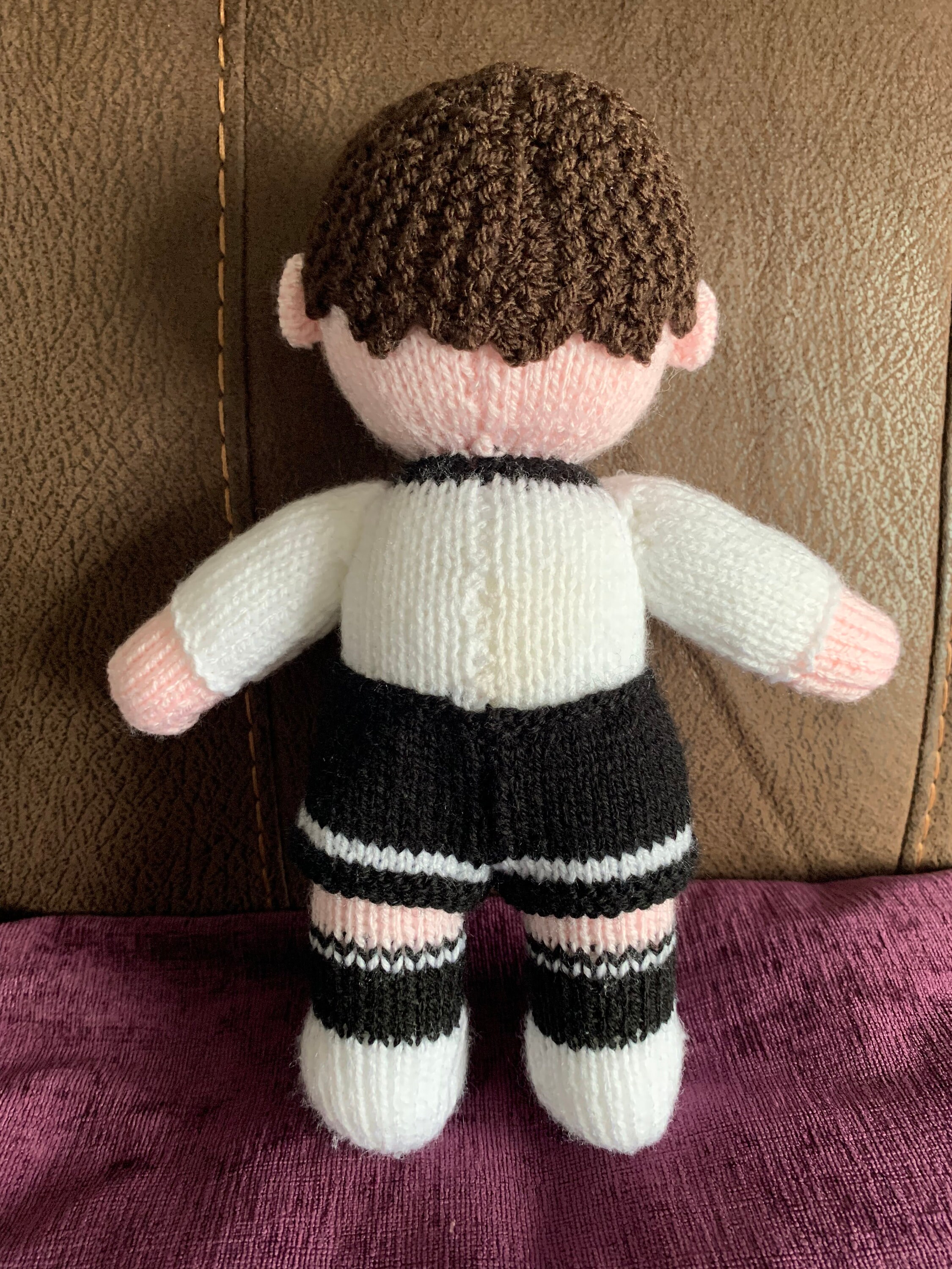 Stunning Hand Knitted Football / Soccer Player in a Choice of - Etsy UK