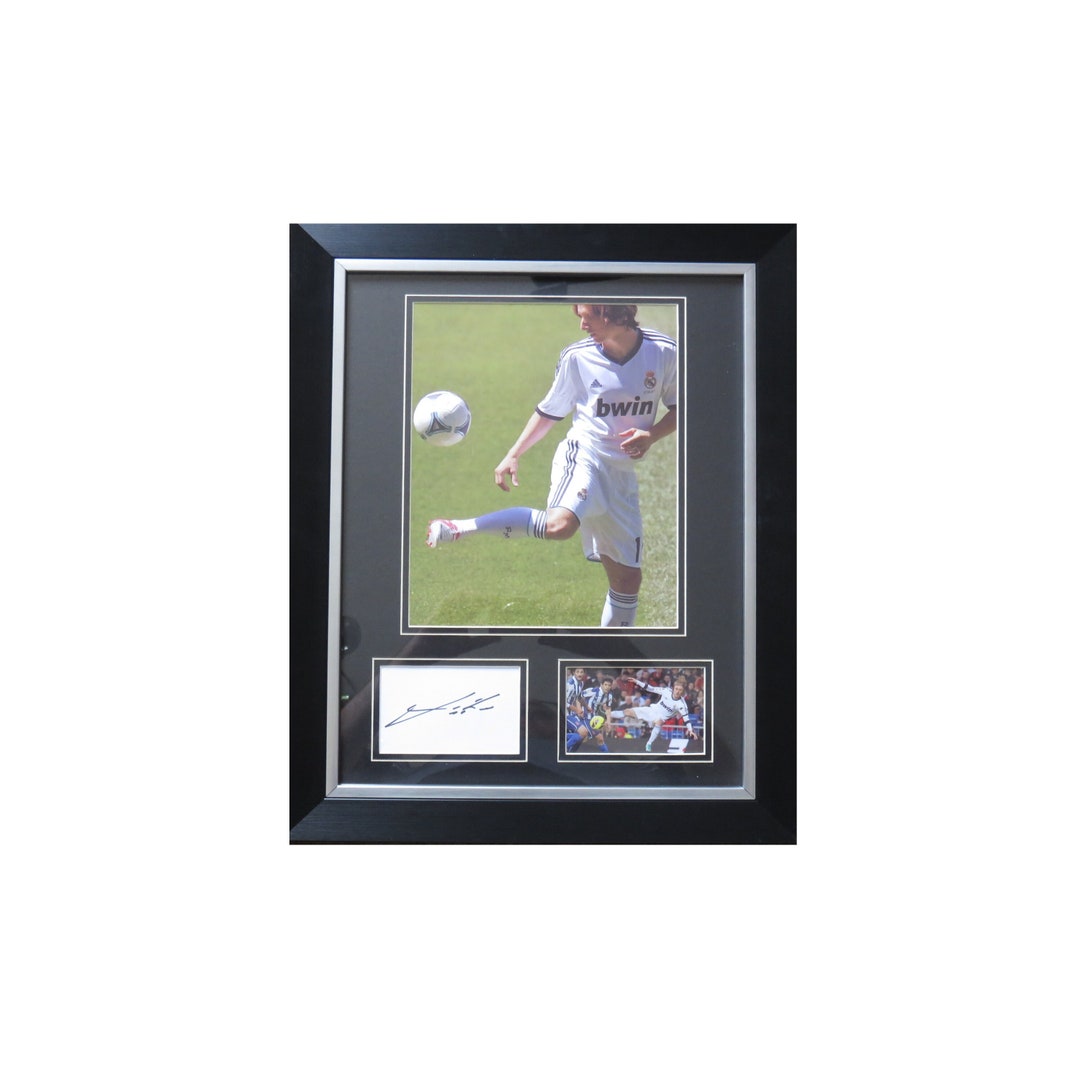 Luka Modric Signed Real Madrid Card & Photo Display Framed With COA ...