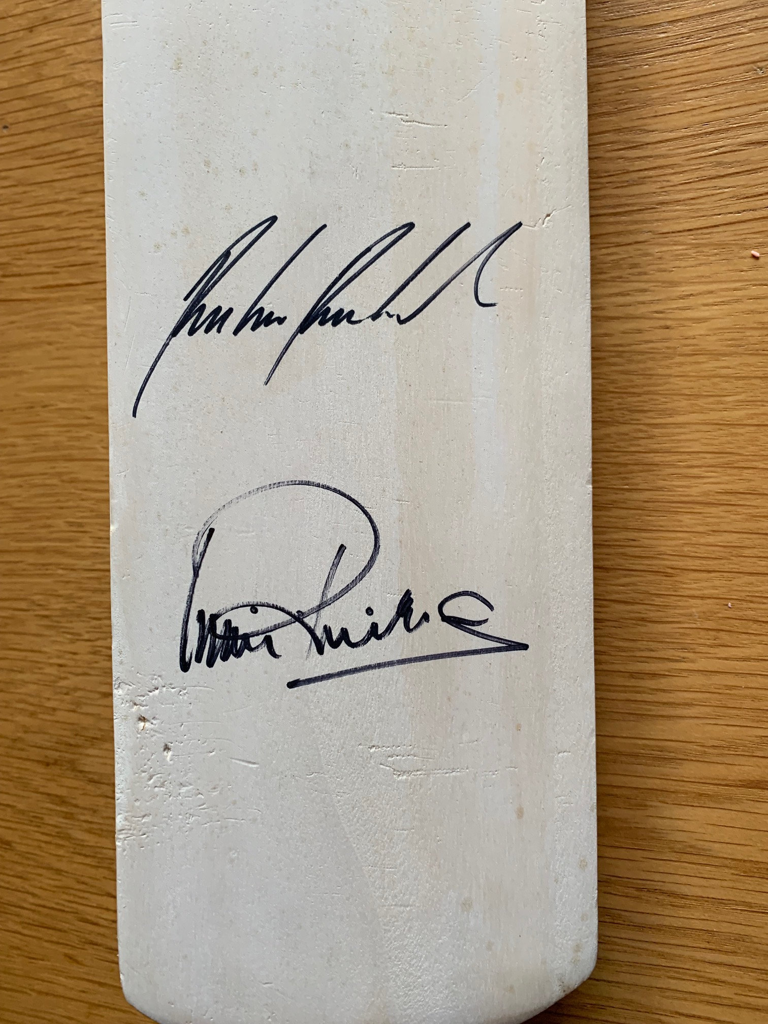 Sir Viv Richards and Richie Richardson Signed Cricket Bat With - Etsy